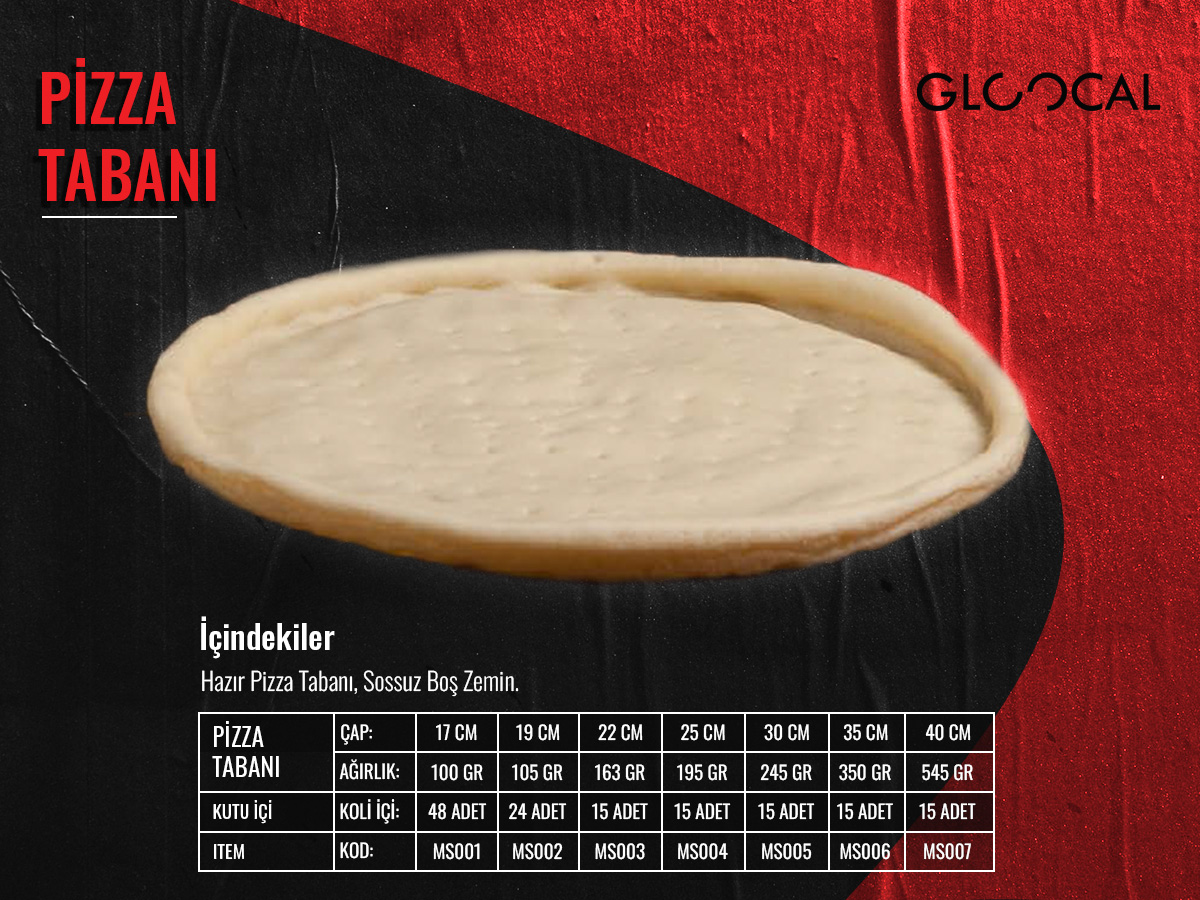 Pizza Tabanı - Gloocal Foods